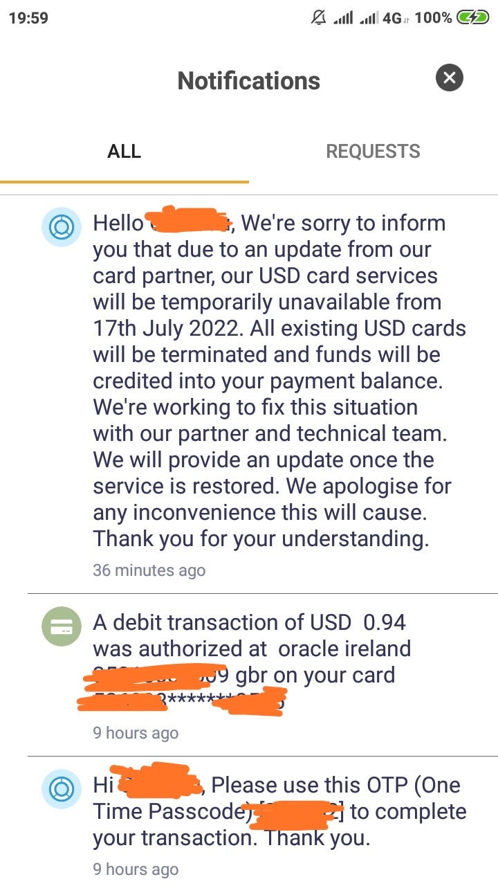 Barter by Flutterwave died today — July 17 2022 Just when saving US ...