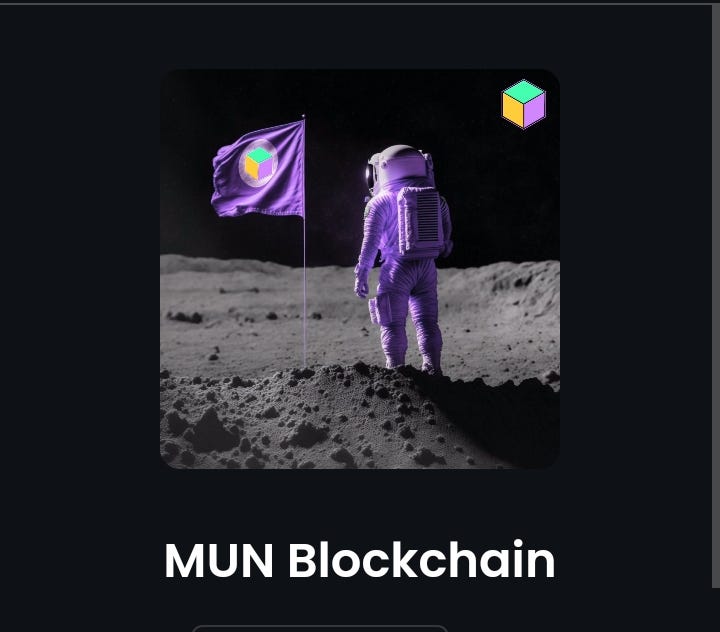 MUN Blockchain💥 impressed and good I like the features offered by the ...