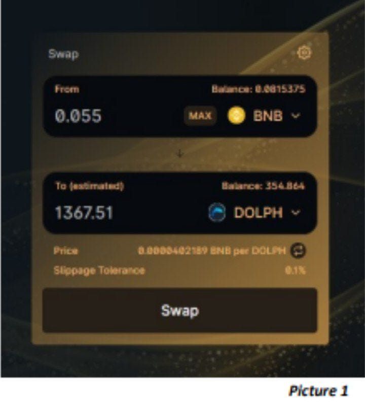 How to buy and stake DOLPH in 5 steps. | by DOLPHINS FINANCE | Medium