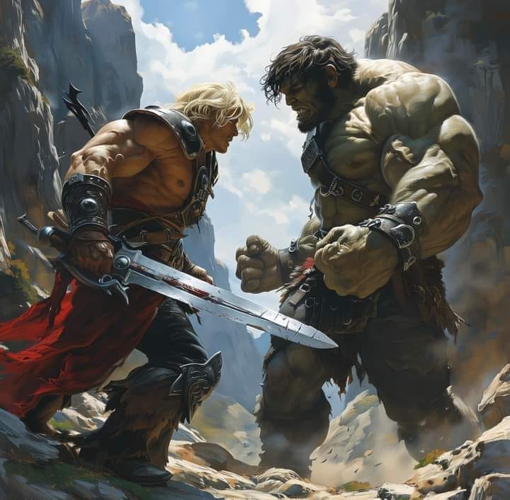 Clash of the Most Powerful Heroes: He-Man vs. Hulk | by Shamarie Knight ...