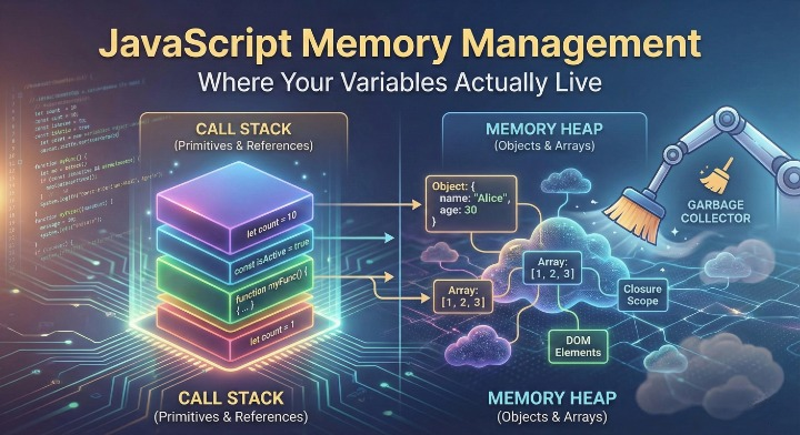 Memory Management in JavaScript: Where Your Variables Actually Live ...