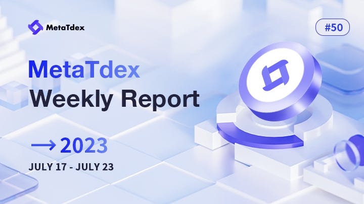 MetaTdex Weekly Report: voting phase for the BGT IDO is now open | by ...