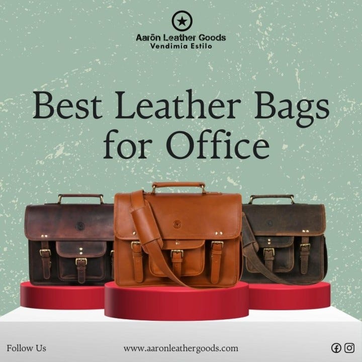 The Timeless Elegance of Handmade Leather Business Bags - Aaron Leather ...