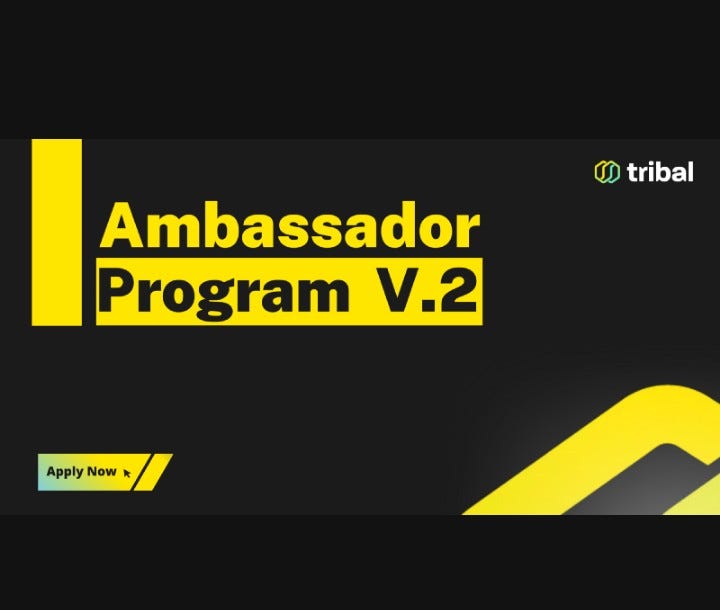 AMBASSADOR PROGRAM V2. Registration form: Click here… | by Toyo-obong ...