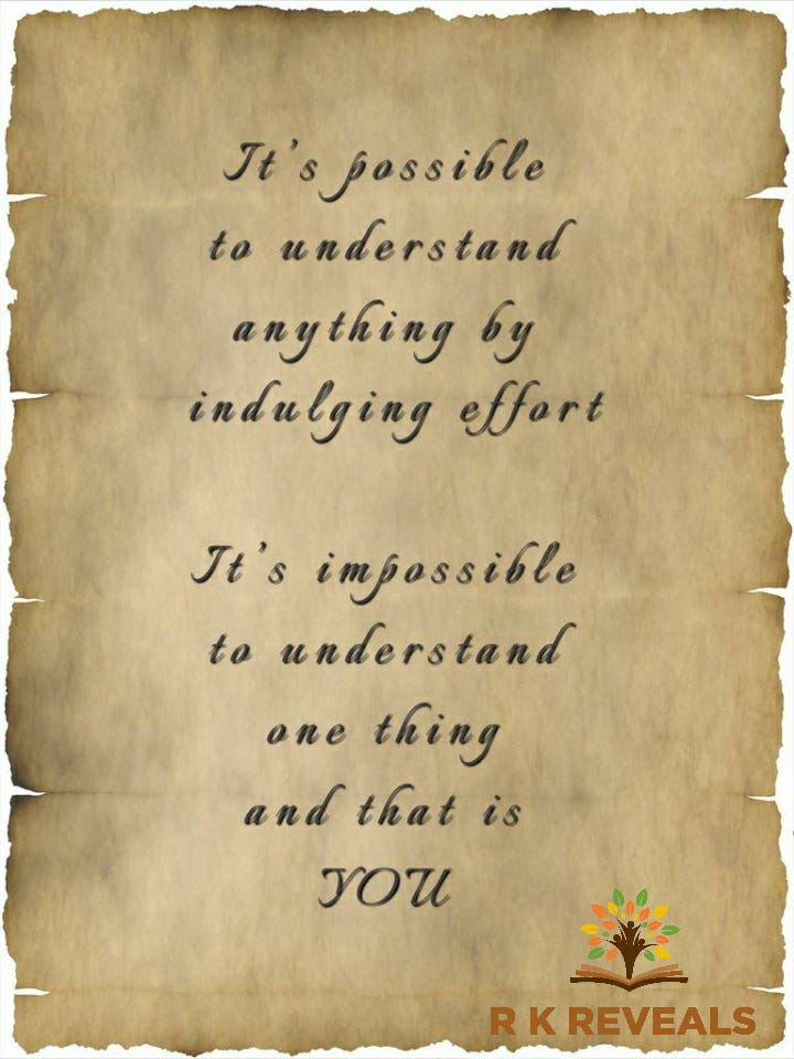 Possible to understand anything | by R K Reveals | Medium