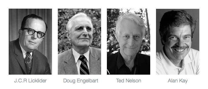 计算机历史 — J.C.R. Licklider. Ted Nelson 说: “Education is a process… | by ...