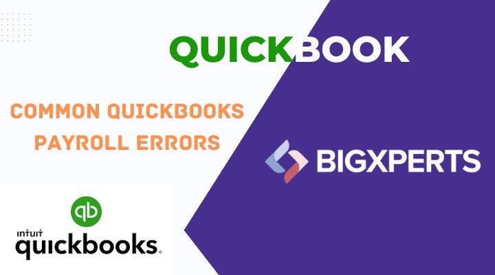 How to Fix Common QuickBooks Payroll Errors? | by nikjones | Mar, 2024 | Medium