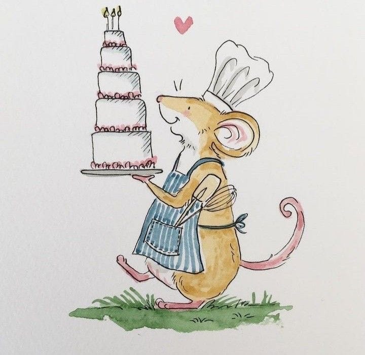 The Mouse That Loved to Bake Cakes | by Olga Panagiotopoulou | Read or ...