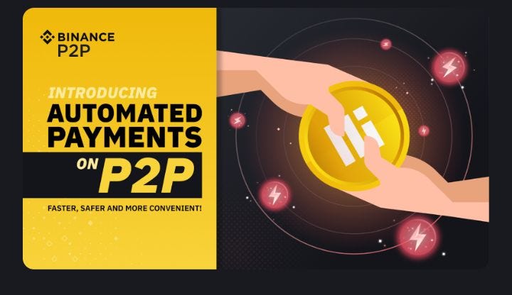 INTRODUCING AUTOMATED PAYMENTS ON BINANCE P2P. | by Ogungbayi Ameachi ...