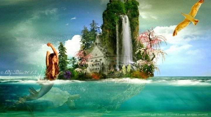 Mermaid Island – A Fisherman Of Halicarnassus Story | by Lets Tale | Medium