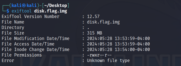 pico-CTF:Sleuthkit Apprentice - RahmaBeshtou - Medium