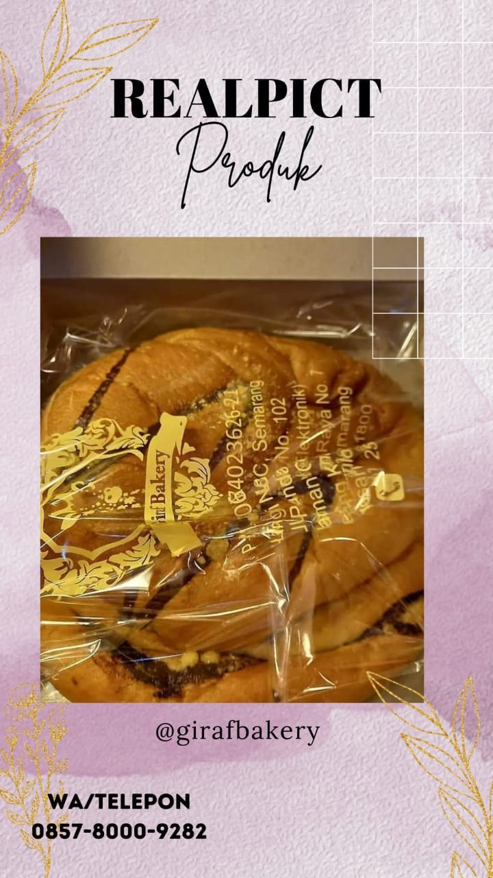 Menerima Pesanan NO HP / WA 0857–8000–9282 Roti Hajatan Giraf Bakery ...