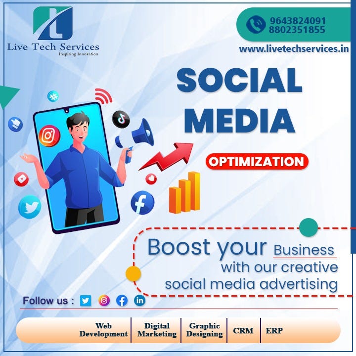 Social Media Optimization | Live Tech Service - Live Tech Services - Medium