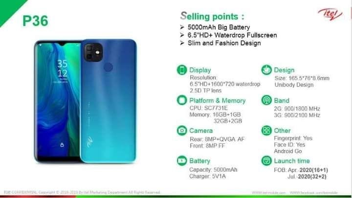 how much is itel p36. The price of the Itel P36 varies… | by Fickterri ...