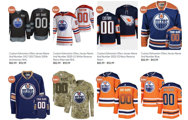 The Ultimate Fan Experience: Custom Edmonton Oilers Hockey Jersey | by ...