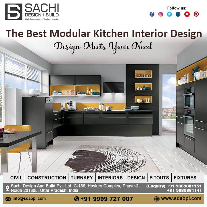 Upgrade your kitchen with the best modular design by Sachi Design And ...