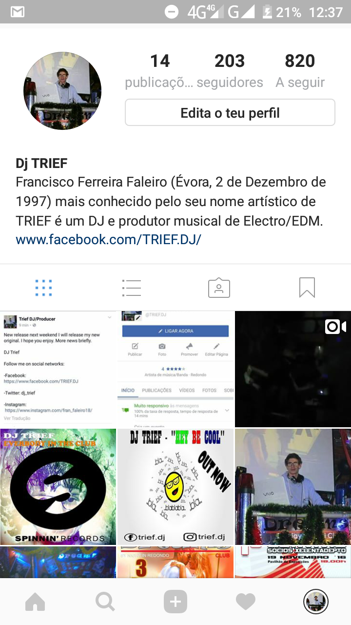 Follow me on social network Instagram: | by Dj Trief | Medium
