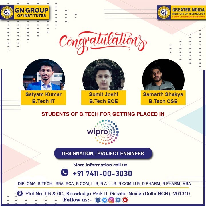 GN Group of Institutes is proud to extend it’s heartiest ...