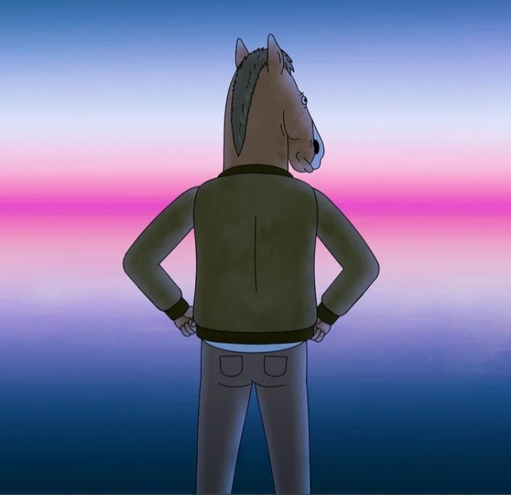 THE BOJACK LESSON. I realised something today. It hit me… | by Debarshi ...