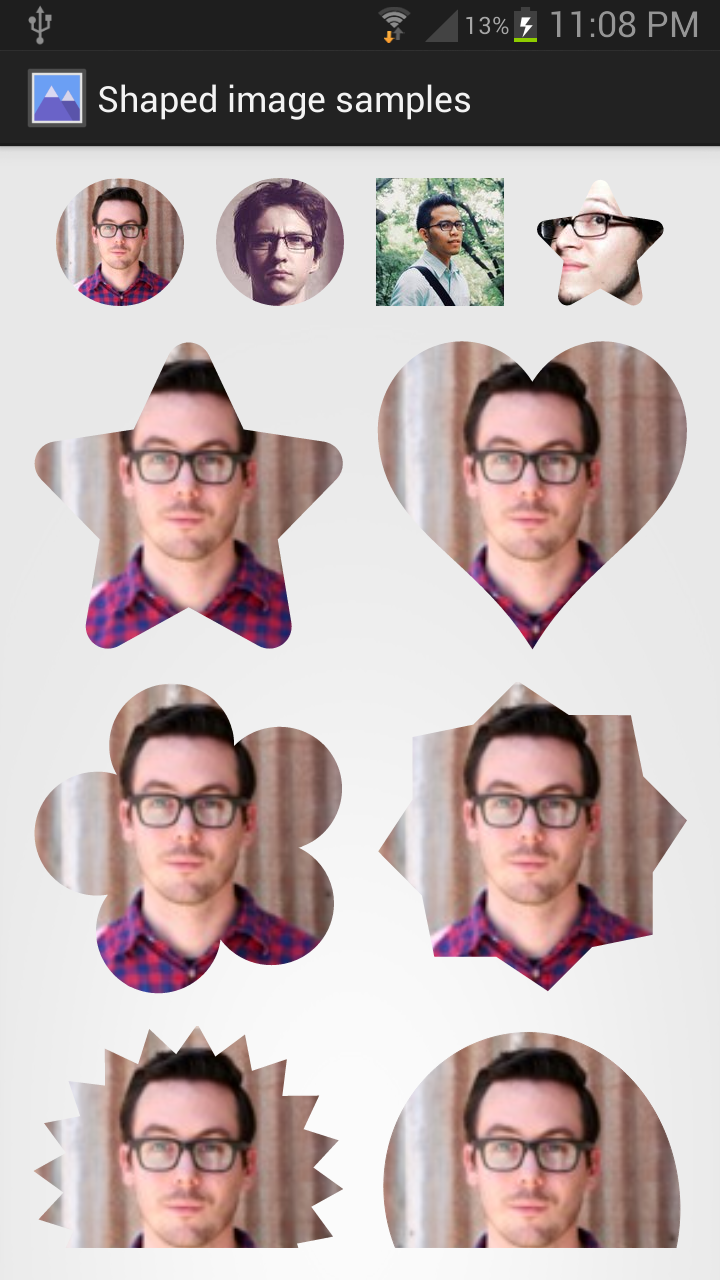 How to draw heart shaped ImageView in Android using PorterDuffXfermode and SVG | by Mostafa ...