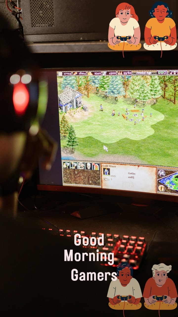 Good morning, gamers!. Good Morning Gamers: Embracing the… | by Shining ...
