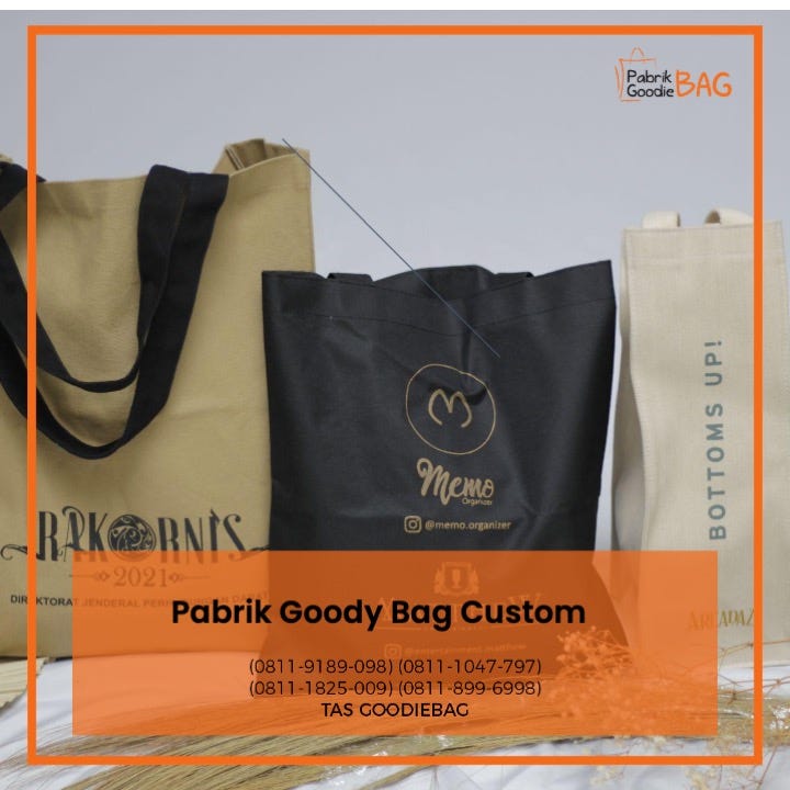 Pabrik Goodybag Custom - Produsen Spunbond Polos - Medium