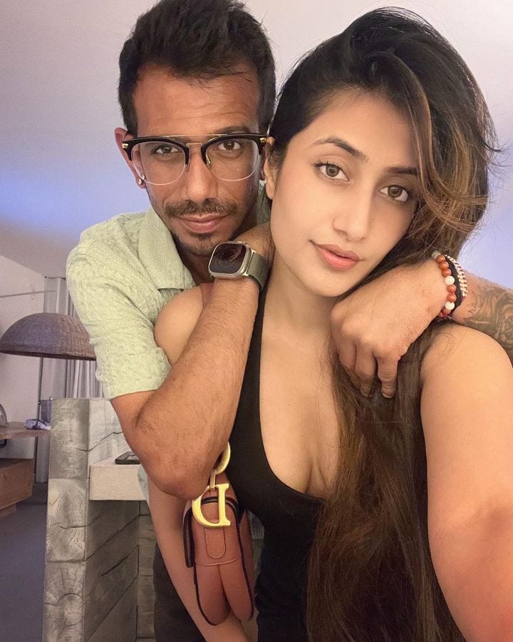 Yuzvendra Chahal and Dhanashree Verma unfollow each other, spark divorce rumours | by Rakesh ...