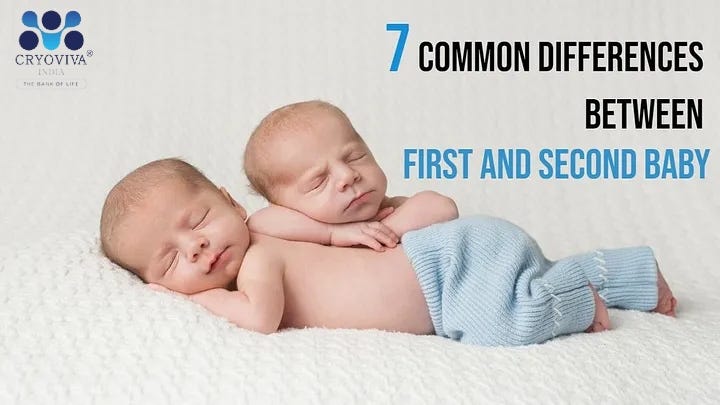 7 Common Differences Between First and Second Baby | by Avani Singh ...