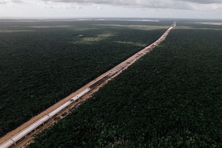 The Maya Train Project. Spanning over 900 miles, the ambitious… | by ...