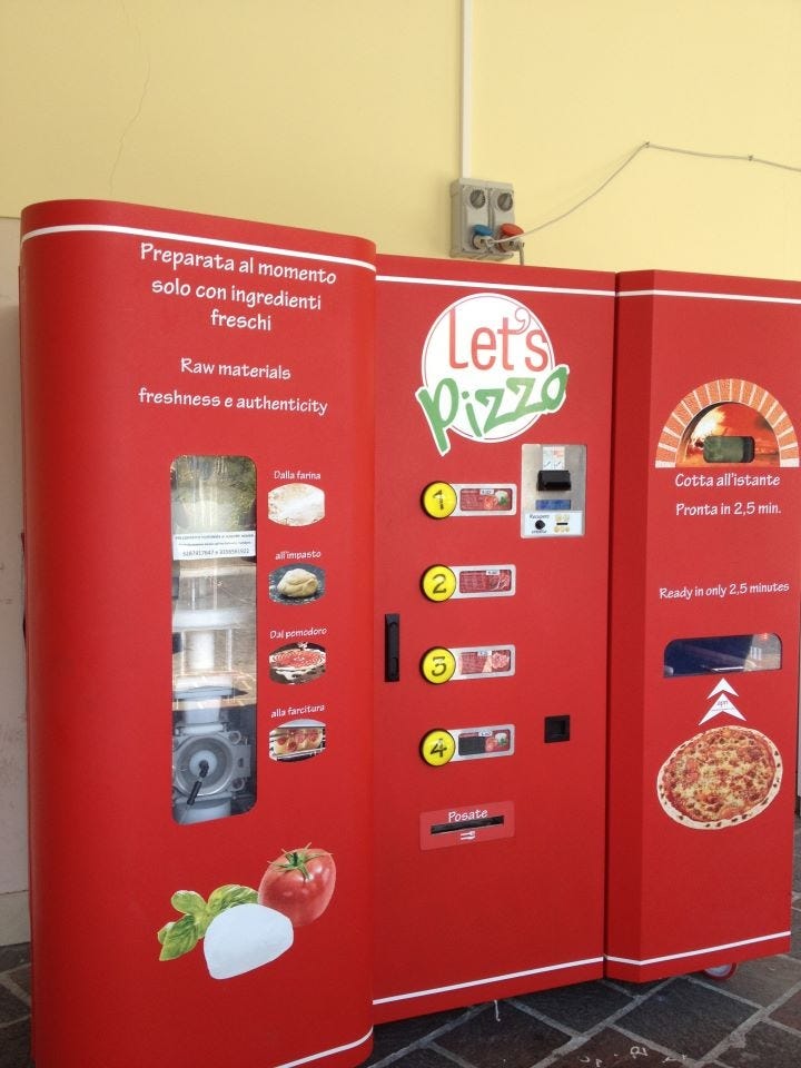 pizza vending machine for saleThe Rise of Vending Machines in Europe ...