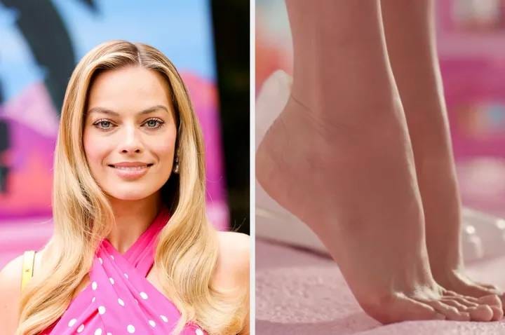 Margot Robbie Reveals How They Filmed The Viral Arched Feet Scene In The Barbie Movie Nyt24