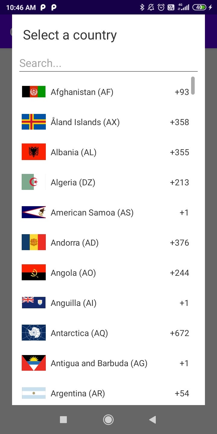 How To Add A Country Code Picker In Android Studio Kotlin By Sudish