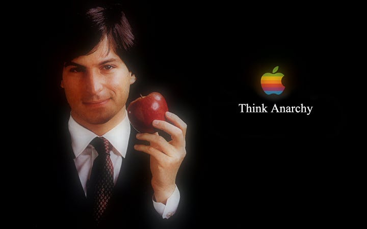 Think Anarchy. Steve Jobs ve korsanlık üzerine Apple, | by Anarşist ...