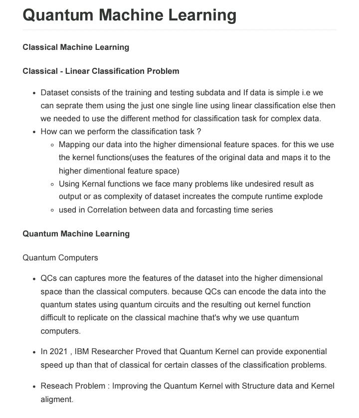 Day-01 C-02 Quantum Machine Learning — Quantum30 Challenge - Ajeet ...
