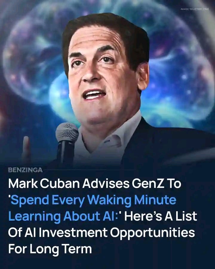 Why Mark Cuban Wants Gen Z to Obsess Over AI (And Why He’s Right) | by ...