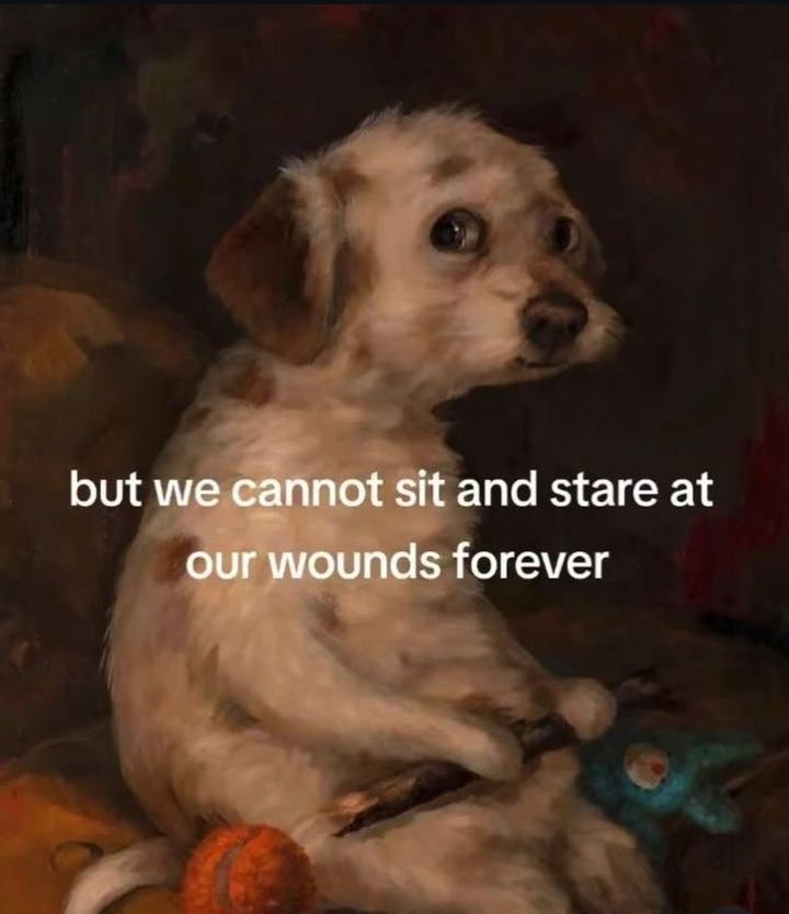 We cannot simply sit and stare at our wounds forever. | by Ogechii ...