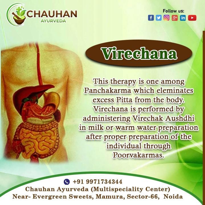 Virechana Treatment in nooda - chauhan Ayurveda Hospital - Medium