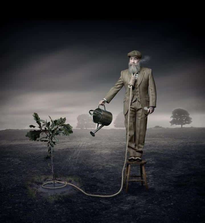 Melancholia - Babalola Isiaka Adeleke - Medium
