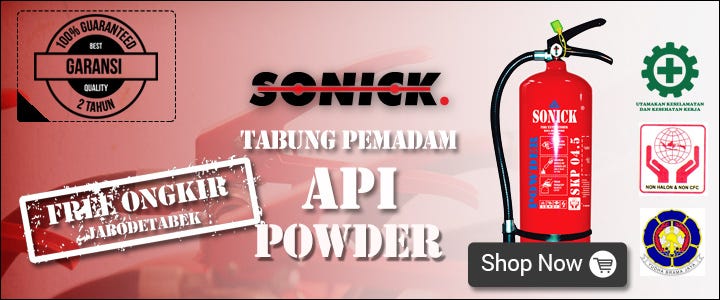 Tabung Pemadam Api Jakarta 4,5 Kg | by Tabung Pemadam Api Ringan | Medium