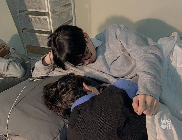 Cuddle?. By @xxychiloy on twitter | by Chilo | Medium