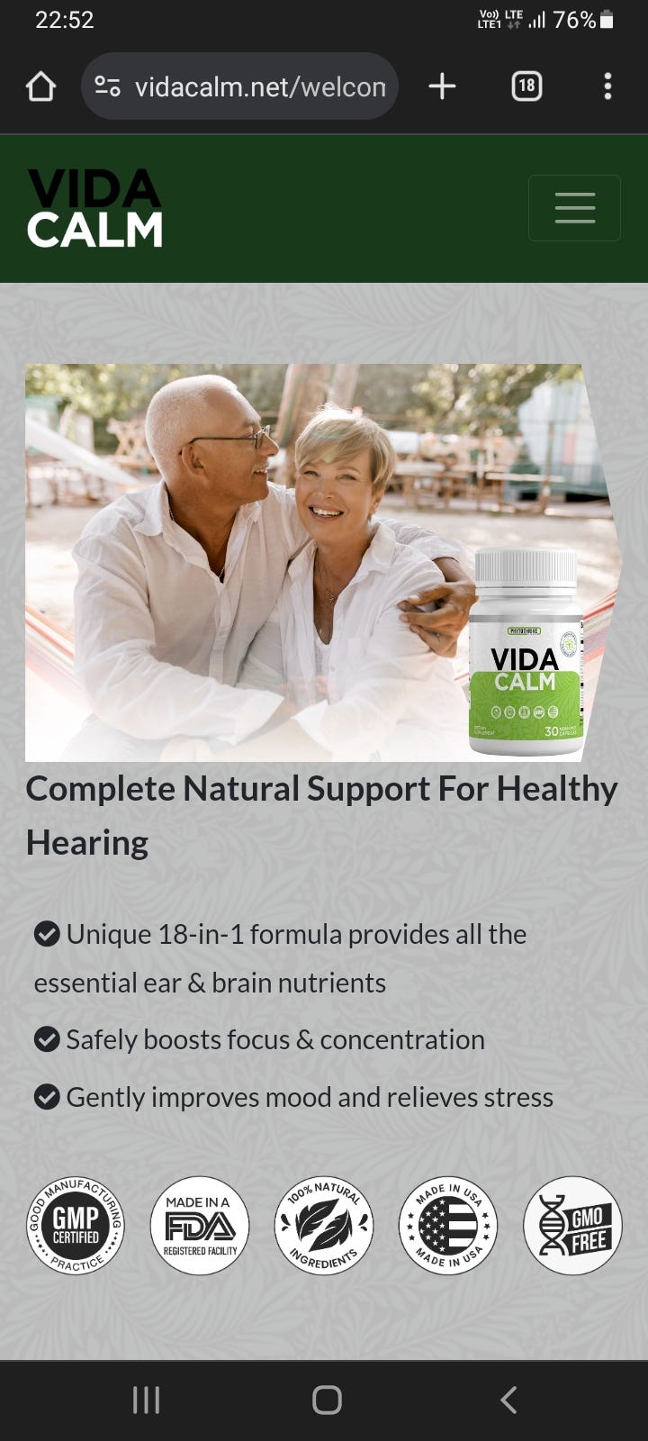 THarmonize Your Hearing with VidaCalm — A Comprehensive Review of the ...