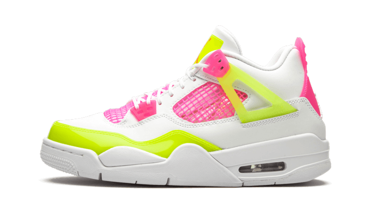 Air Jordan 4 Retro White Lemon Pink - Shoezana - Medium