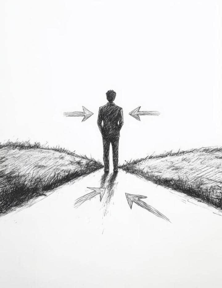 The Grey Line We Refuse to See. Before you judge the choice, ask: what ...