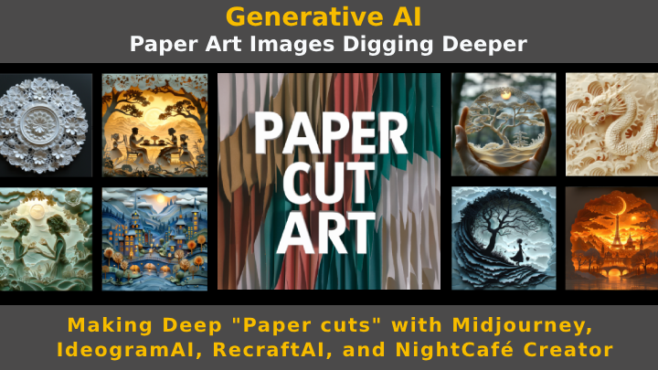 Generative AI Paper Art Images Digging Deeper | by David Bates ...