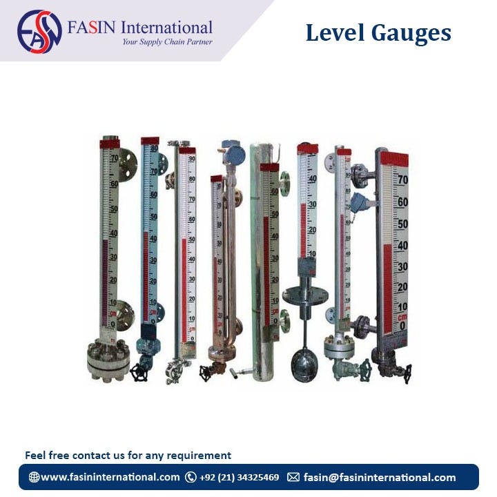 Level Gauges | Importer & Supplier in Pakistan - Fasininternational ...