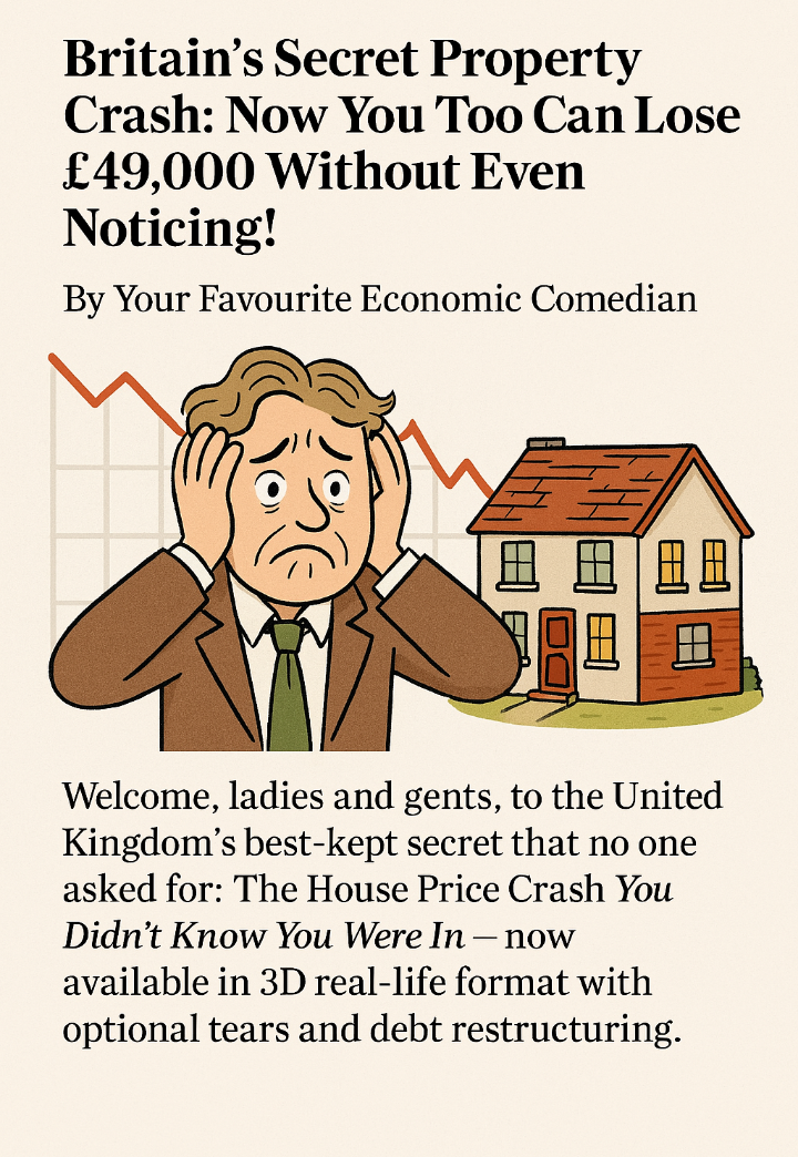 Britain’s Secret Property Crash: Now You Too Can Lose £49,000 Without ...
