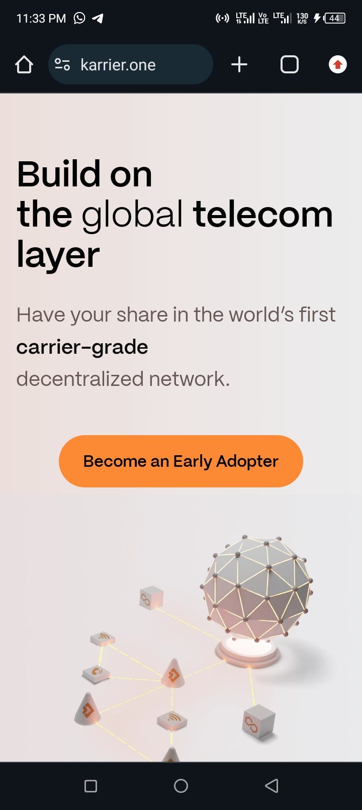 Karrier One: Revolutionizing Telecommunications as the World’s First Globally Decentralized ...