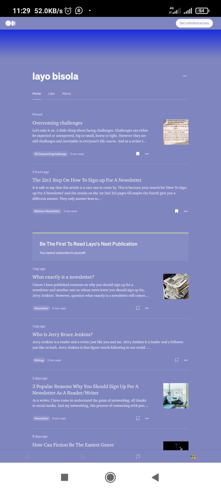 The 2in1 Step On How To Sign-up For A Newsletter | by layo bisola | Medium