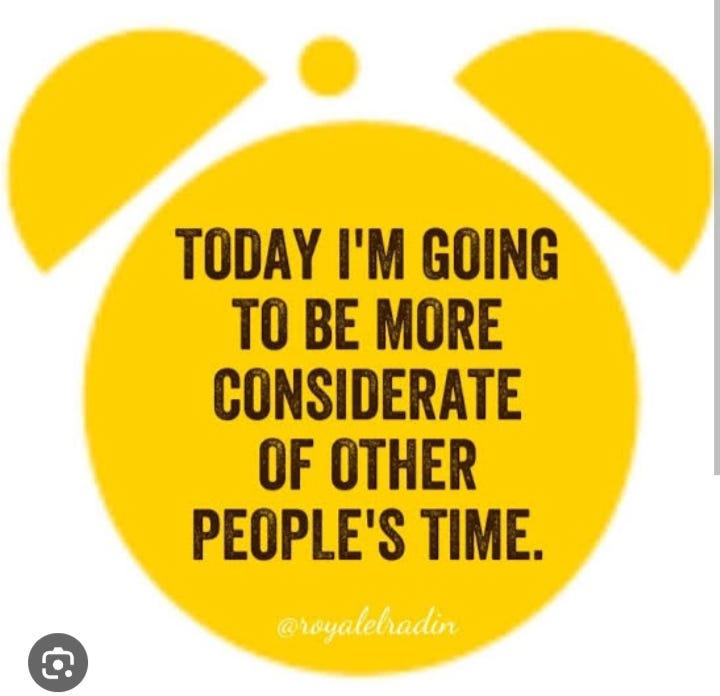 I Am… Considerate of Other People’s time. | by I am who God says I am ...