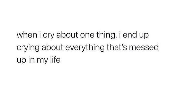 I cry over little things. I’m an emotional person and I’m a… | by ji ...